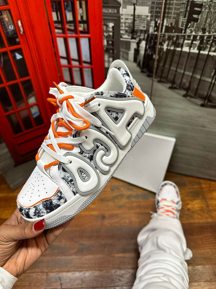 Graffiti Streetwear Statement Sneakers – oreosquishy